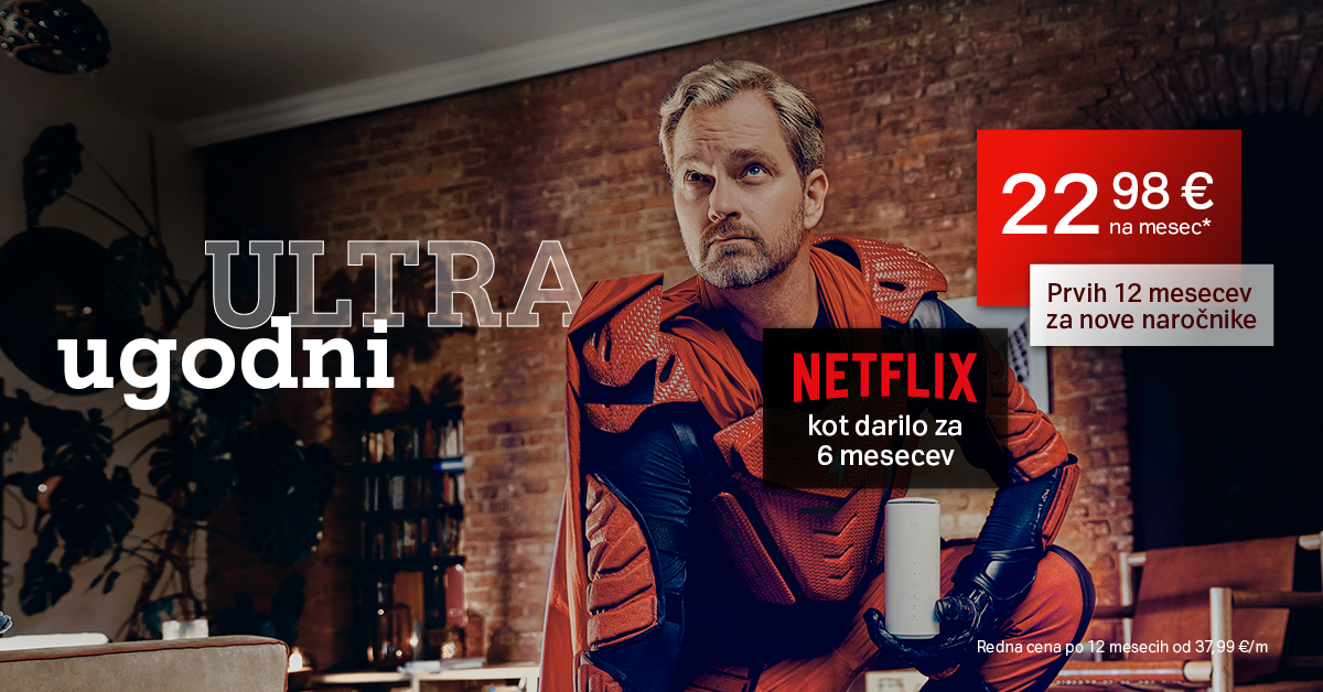 A1 Ultra Net TV za Brezskrbno Povezljivost | A1