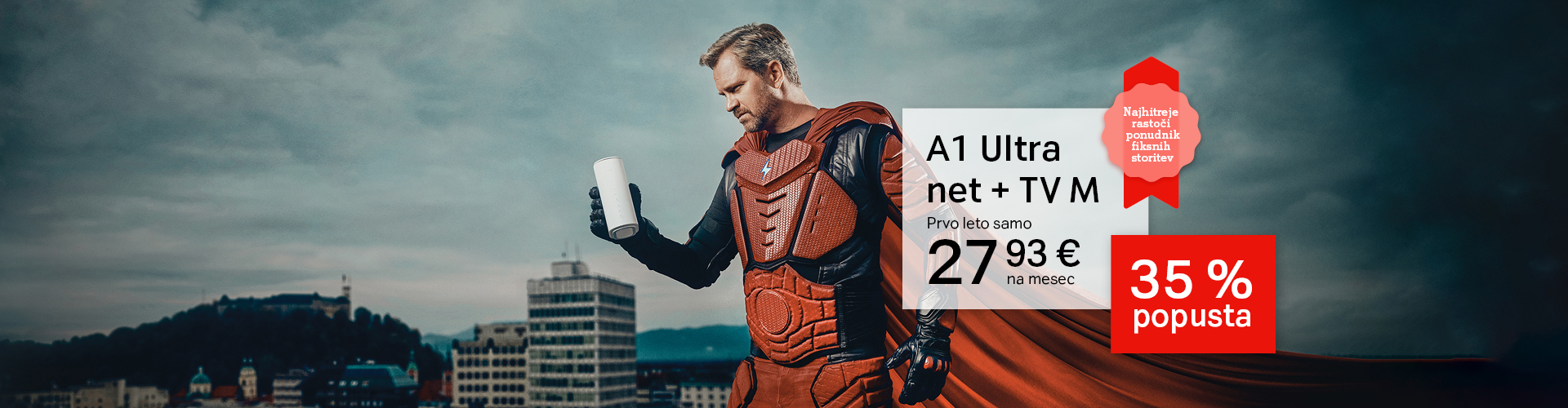 A1 Ultra Net TV za Brezskrbno Povezljivost | A1