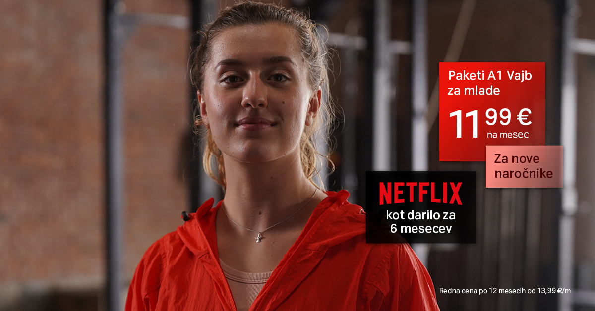 A1 Vajb mobilni paketi za mlade | A1