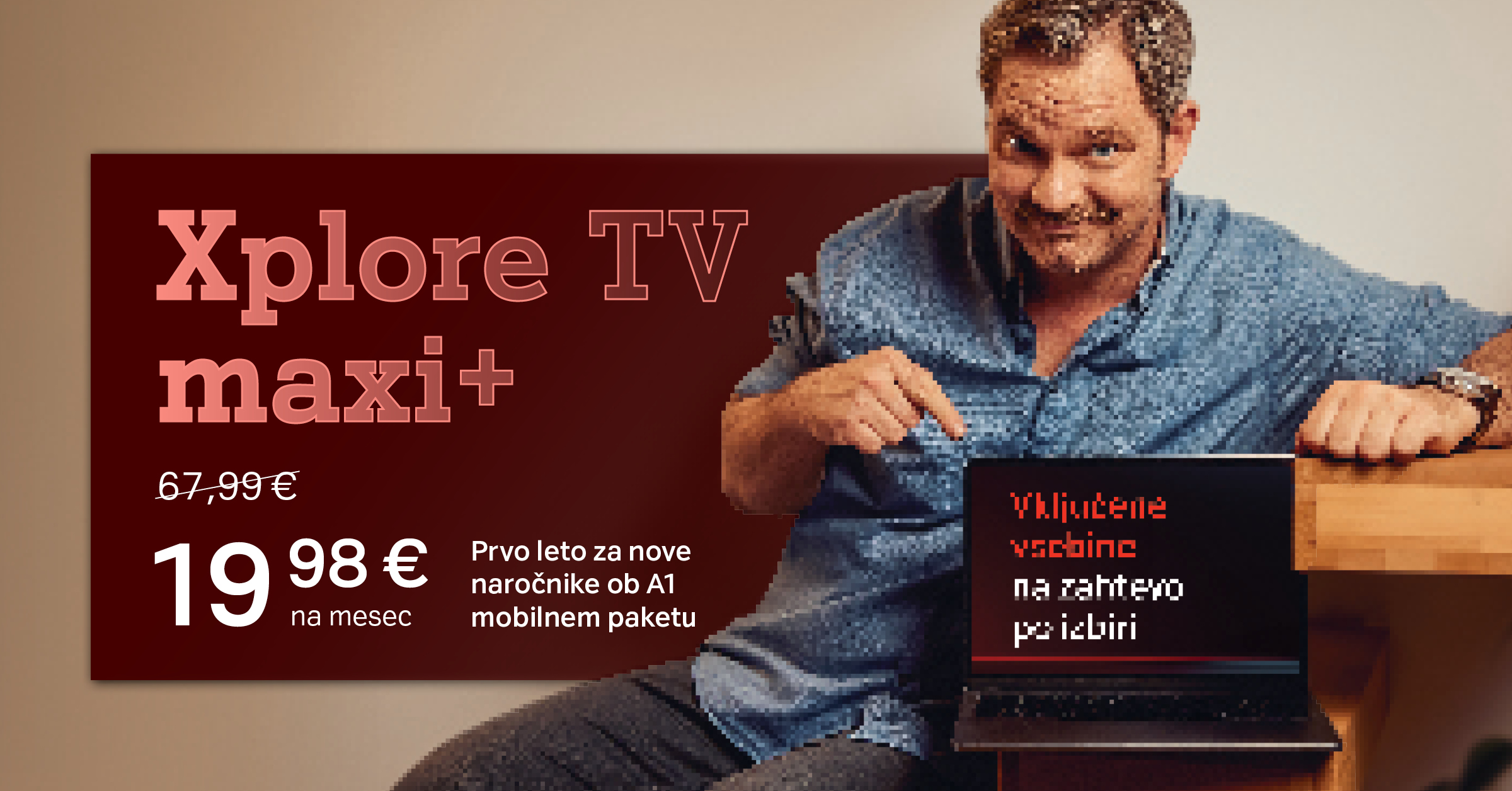 TV paketi – povsod po Sloveniji! | A1