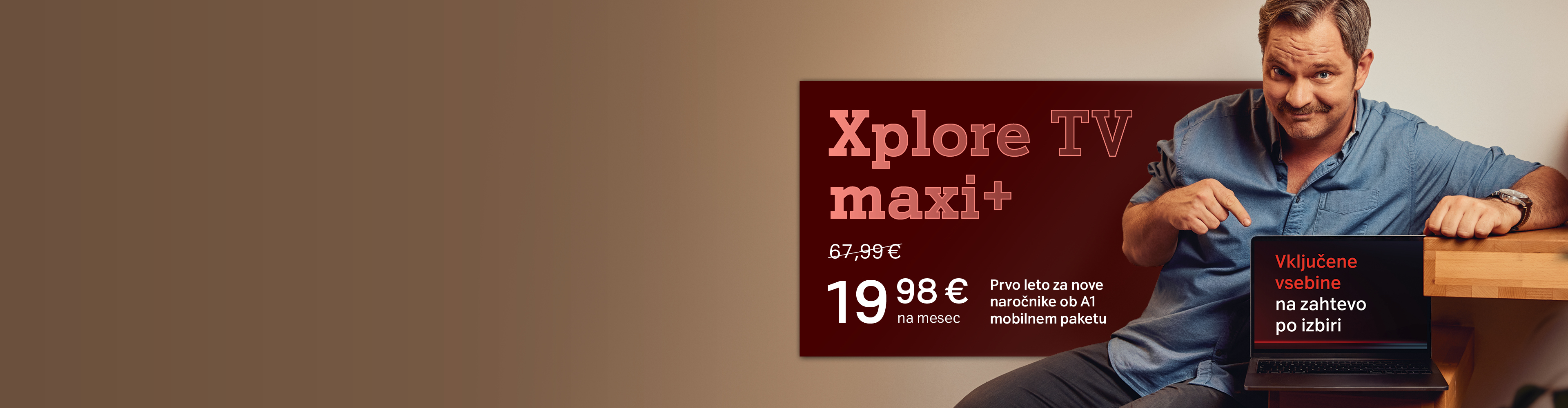 TV paketi – povsod po Sloveniji! | A1