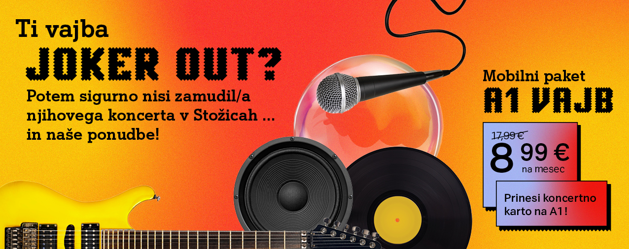 A1 Vajb mobilni paketi za mlade | A1